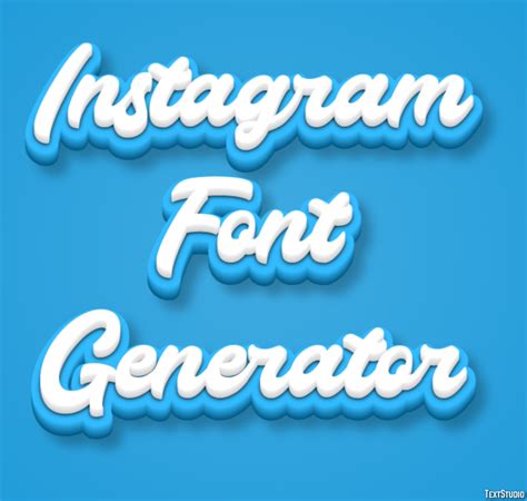 Instagram Font Generator Text Effect And Logo Design Font