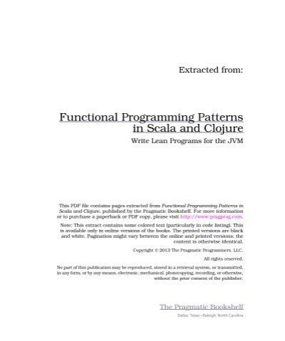 Functional Programming Patterns In Scala And Clojure