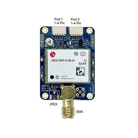 ZED F P GNSS Development Board For UAV Control Application