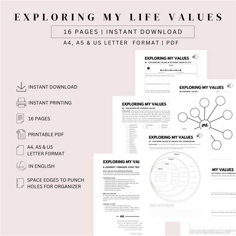 Core Values Workbook At Harold Spence Blog