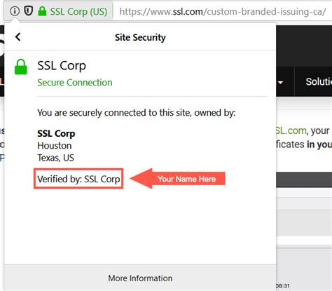 Custom Branded Issuing CA SSL Com
