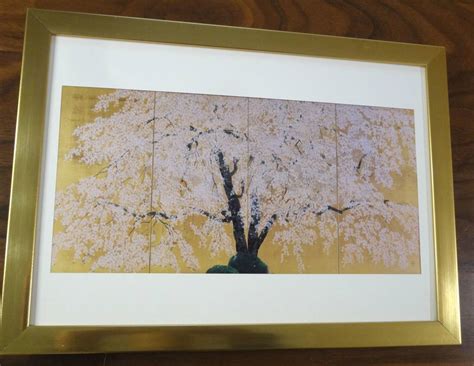 Yahoo オークション 人気 中島千波 天龍寺の枝垂桜貴重な画集か