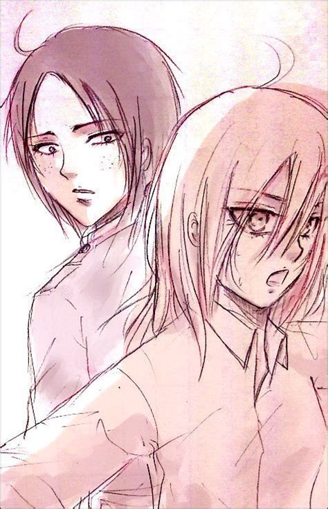 Pin By Mariana Correia On Yumikuri Ymir Fan Art Attack On Titan