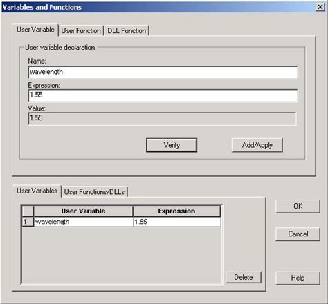 Using VB Scripting For The Simulation Optiwave