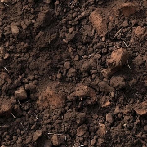Premium Ai Image Seamless Soil Texture