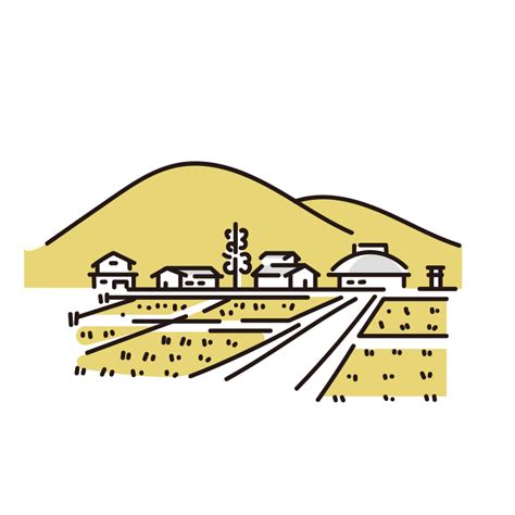 田舎のイラスト