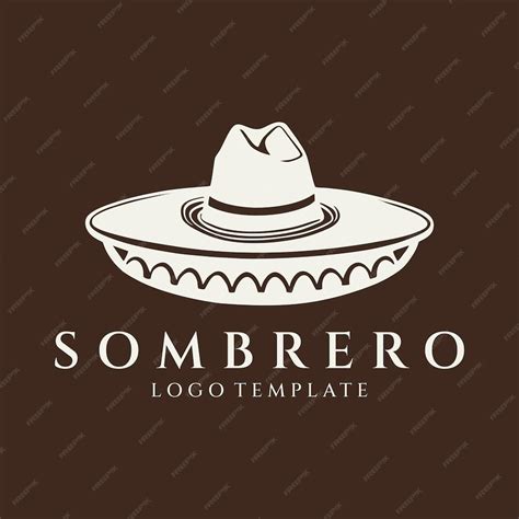 Premium Vector Sombrero Mexican Hat Logo Design Vector Illustration