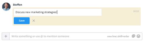 Editing Or Deleting Entries Messages In Stackfield
