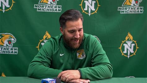 Alex Fatovic Press Conference 101122 Nmu Mens Soccer Youtube