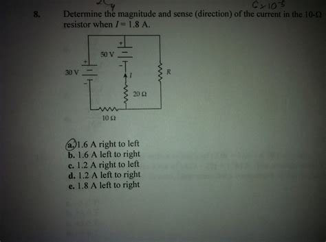 Solved Determine The Magnitude And Sense Direction Of The