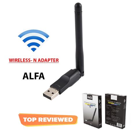 Alfa Wifi Net Wireless N Usb Adapter Fixed 3dbi Antenna Soft Ap Wifi Utility For Windows For Pc