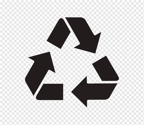 미국 재활용 기호 폐기물 재사용 미국 각도 재활용 로고 Png Pngwing