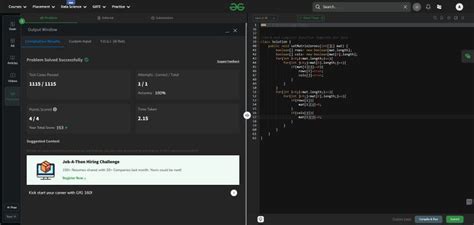Geeksforgeeks Gfg160 Dsa Setmatrixzeroes Java Codingchallenge Akshay Juluri