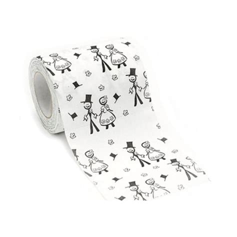 Bride And Groom Toilet Paper Fun Wedding Toilet Paper