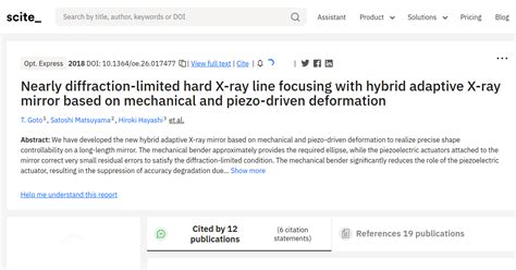 Nearly Diffraction Limited Hard X Ray Line Focusing With Hybrid