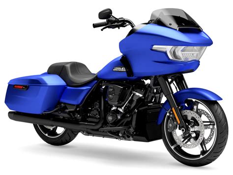 New 2026 Harley Davidson Road Glide® Aurora Blue Denim Black Two Up