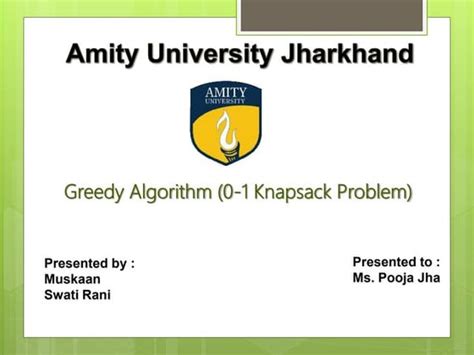 Greedy Algorithm For Computer Scienceppt