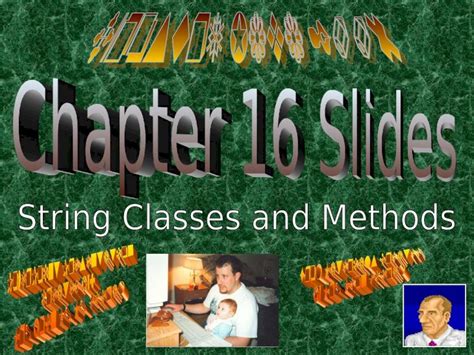 Ppt String Definition A String Is A Set Of Characters That Behaves As A Single Unit The