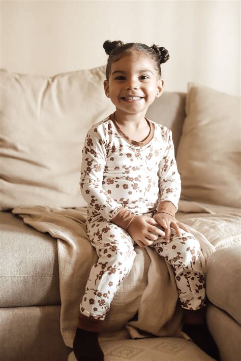 Floral Bamboo Pjs Aziel And Luca