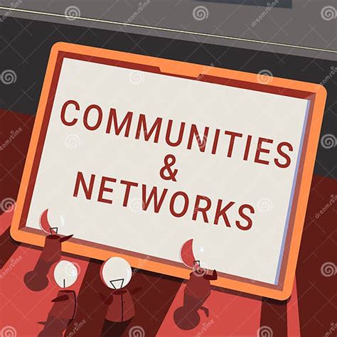 Inspiration Showing Sign Communities And Networks Word For Collaboration Of Learnings And