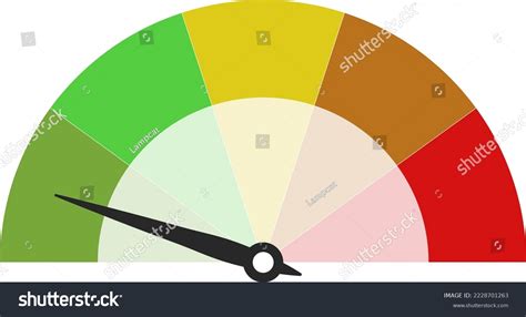 Dashboard Colorful Speedometer Icons Set Tachometer Stock Vector Royalty Free 2228701263