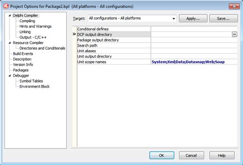 What Project Options To Use For Open Source Delphi Packages Stack Overflow