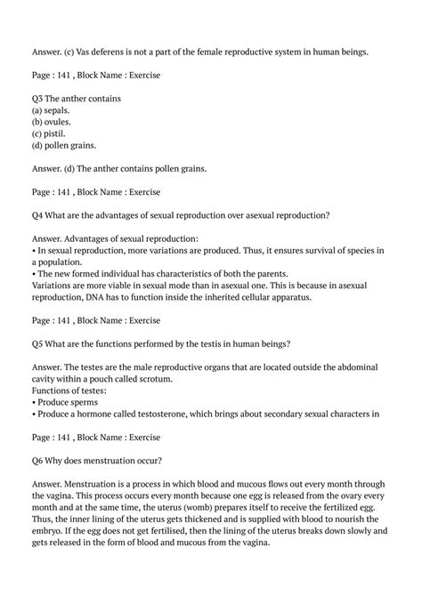 NCERT Solutions Class Science Chapter How Do Organisms Reproduce Question Answer
