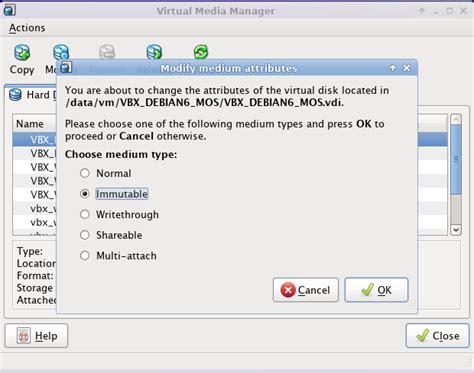 Easily Backup Virtualbox Disks Using Immutable Images