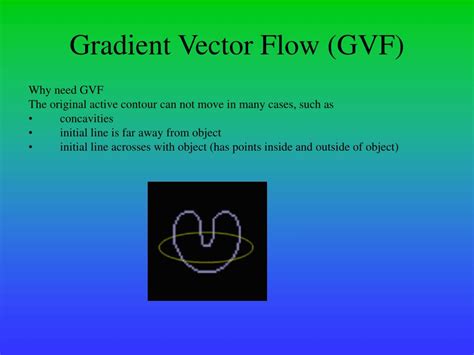 Ppt Application Of Gradient Vector Flow Gvf Active Contour In