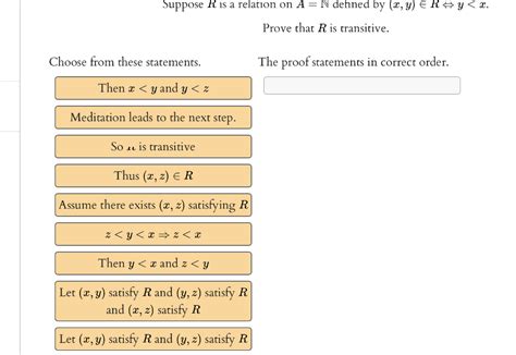 Solved Suppose R Is A Relation On A N Defined By X Y ERAY Chegg Com