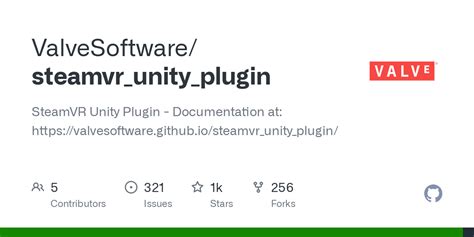 github valvesoftware steamvr unity plugin steamvr unity plugin