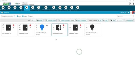 Entrapass Web V8 Operations Youtube