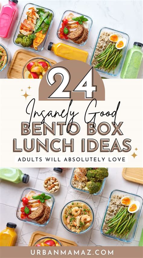 24 Healthy Bento Box Lunch Ideas For Adults Healthy Bento Box Lunch