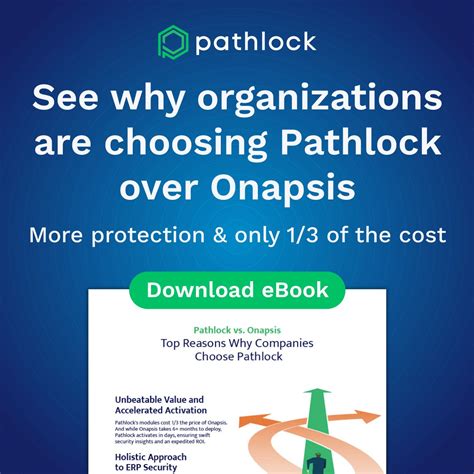 Pathlock On Linkedin Making The Smart Choice In Erp Security Why Pathlock Outshines Onapsis