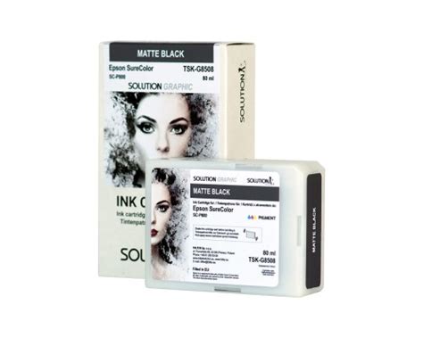 Solution Graphic Ink For Epson Surecolor Sc P Ml Matte Black Sc P Professional Ink