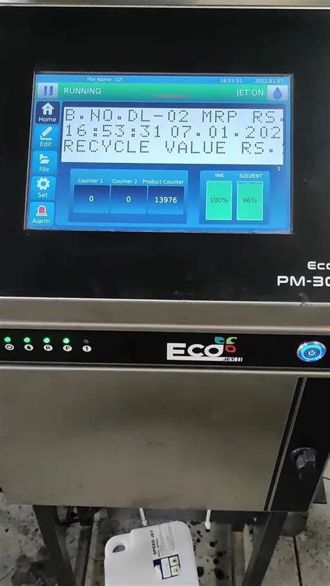 Industrial Inkjet Coding Machine At ₹ 195000piece Inkjet Batch