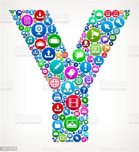 편지 Y 인터넷 통신 기술 벡터 아이콘 패턴 개념에 대한 스톡 벡터 아트 및 기타 이미지 개념 개념과 주제 그라데이션 Istock