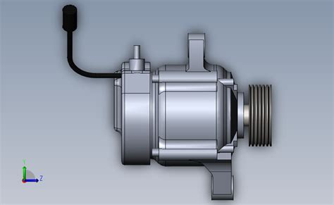 发电机solidworks 2019模型图纸下载 懒石网