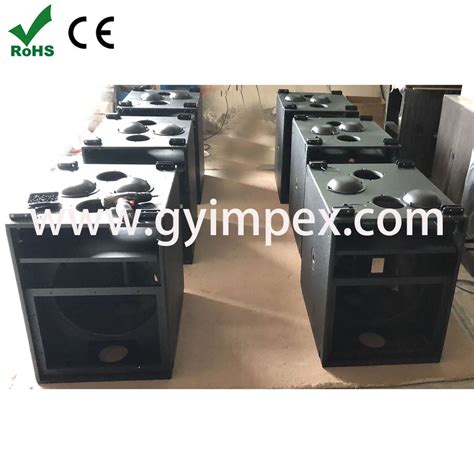 Empty Cabinet Speaker Box Line Array Dual 10 Small Size Big Power