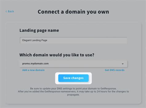 How To Assign My Own Subdomain To The Landing Page