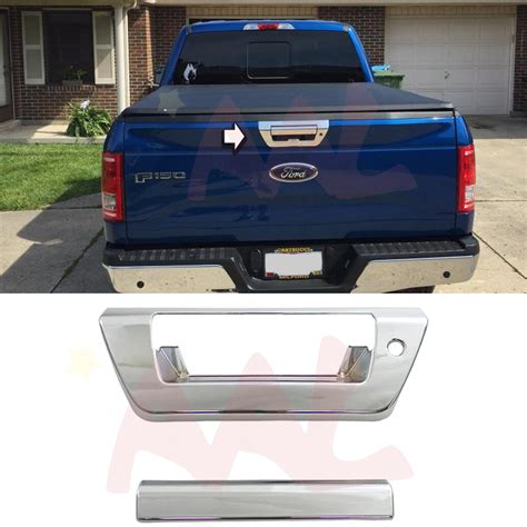 Aal 2015 2016 2017 Ford F150 Chrome Tailgate Cover Wo Camara W