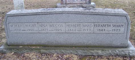 Nina Deetta Sharpe Ward Bugbee Masterson Wilcox 1871 1925 Find A