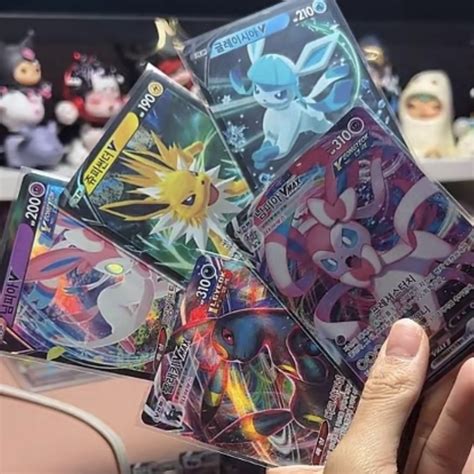 Wts Korean Eevee Heroes Cards Hobbies And Toys Toys And Games On Carousell
