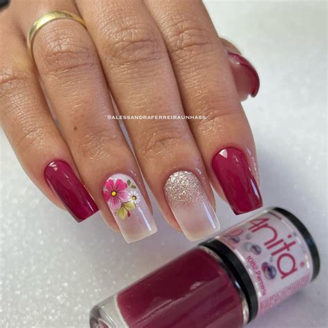 Ideas De Decoración De Uñas Con Flores Nailart Masters