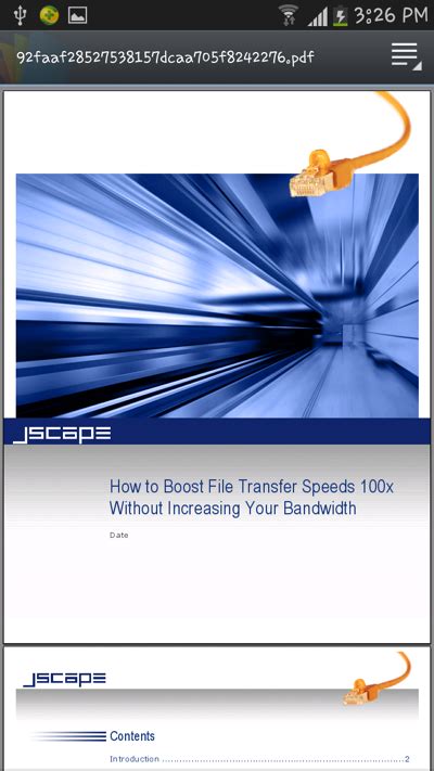 How To Perform An Android File Transfer JSCAPE