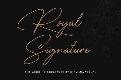 The Wedding Signature Font 1001 Fonts