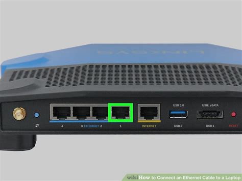 How To Connect An Ethernet Cable To A Laptop Steps