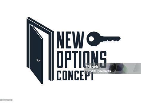 새로운 기회의 절반 오픈 도어 벡터 개념 미래의 은유로 단계 새로운 비즈니스 또는 경력의 시작 신비한 비밀 문 비유 열다에 대한 스톡 벡터 아트 및 기타 이미지 Istock