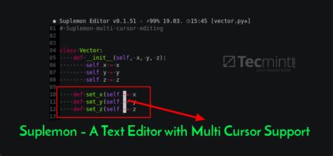 Suplemon A Powerful Console Text Editor With Multi Cursor Support