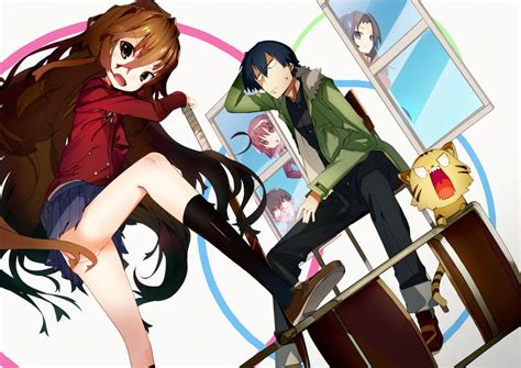 Aisaka Taiga Kawashima Ami Takasu Ryuuji Kushieda Minori Palmtop Tiger And 1 More Toradora